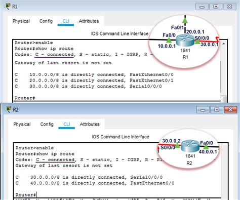 how to show ip address in cisco packet tracer