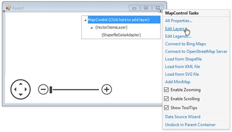 lesson 2 load a vector cartesian map winforms controls devexpress