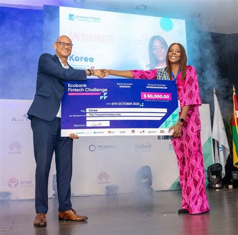 Meet Koree Winner Of The Ecobank Fintech Challenge 2023 Bank