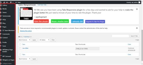 dashboard settings appearance and plugins not showing in wordpress