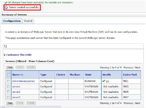 Technotes [oracle][weblogic] Create And Configure Managed Servers In