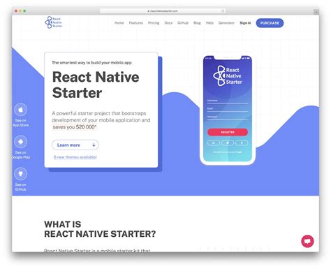 react starter template