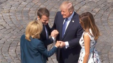 A Second By Second Analysis Of The Trump Macron Handshake Cnnpolitics