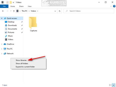 2929 how to show 2c hide 2c add or remove a folder from libraries in