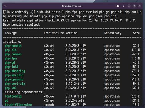 Installing Caddy And Php 8 On Rocky Linux 9 Almalinux 9