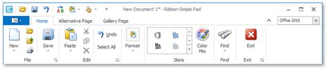 ribboncontrolstyle enum winforms controls devexpress