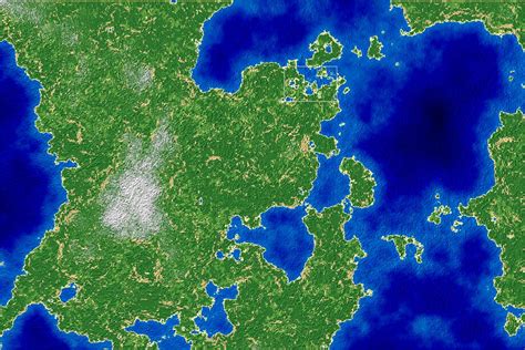 landscape on the fly terrain generation based on an
