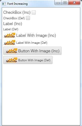 css javafx node re size is not working as expected