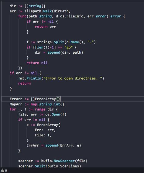 how to get list of all environment variables key used in a golang