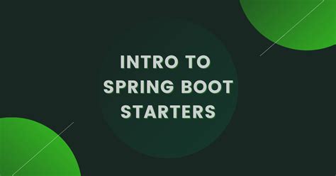 intro to spring boot starters fusebes web and programming blog
