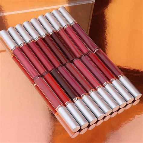 Get The With 10 Pack Lip Gloss Set Stay On Trend With Long Lasting