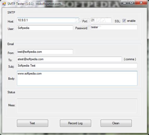 Smtp Tester 1 0 1 Download Review Screenshots