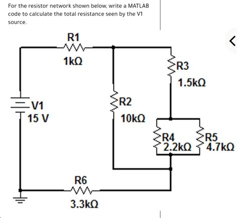 How To Find An Unknown Resistor In A Parallel Circuit Using Matlab