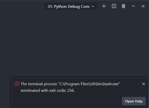 vs code debug console won t work with python input