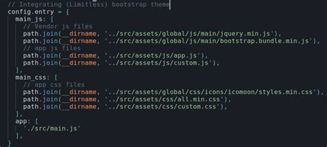 [solved] vue cli 4 and webpack integrate a bootstrap theme