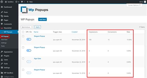 how to configure analytics in wp popups wp popups documentation