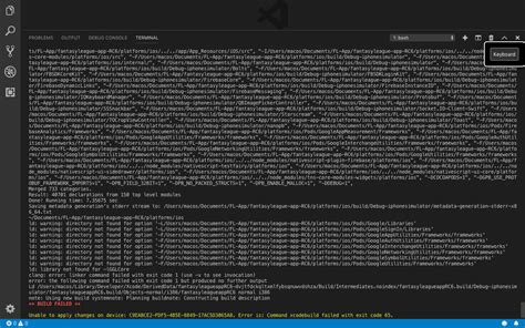 error linker command failed with exit code 1 use v to see invocation