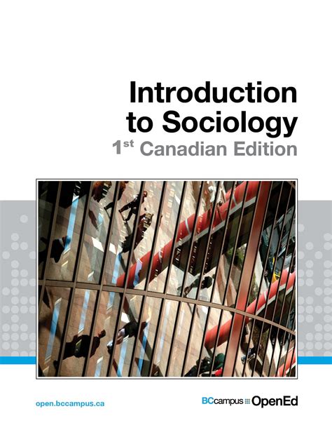 introduction to sociology 1st canadian edition the bc open textbook