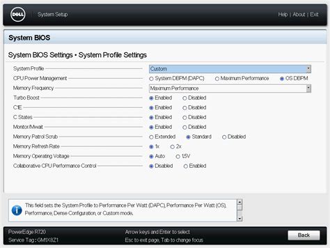 custom power management settings for power savings in vsphere 5 5