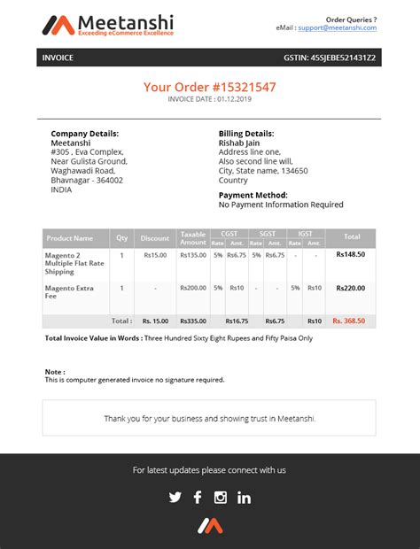 override a method of abstract file of magento 2 invoice pdf
