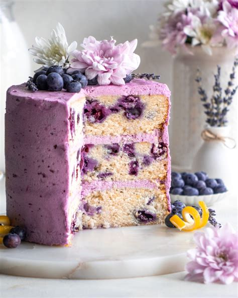 Delicious Blueberry Lemon Lavender Cake Artofit