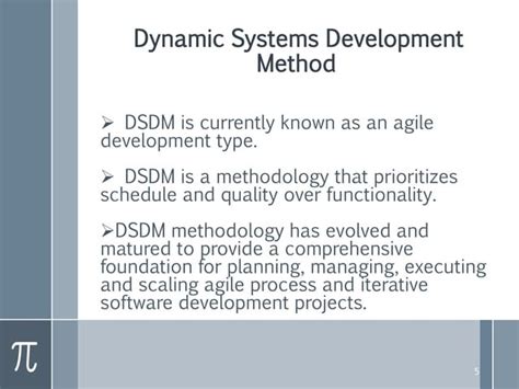 Dynamic Systems Development Method Dsdm Agile