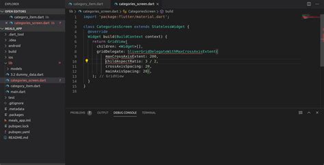 vscode invalid syntax error for dart and flutter after pressing the