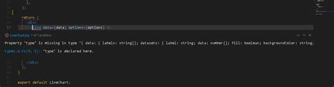 reactjs react typescript chart js error type is