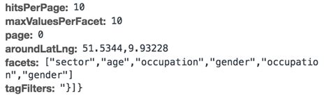javascript algolia geo search not seeing ranking info stack overflow