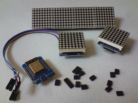led matrix bar weather station v1