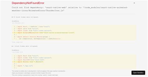 react external components forked codesandbox