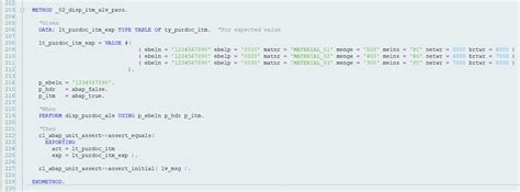 implementing unit tests for an abap report program sap blogs
