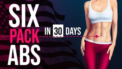 Get 6 Pack Abs In 30 Days Abs Workout Challenge For Women Ejercicios