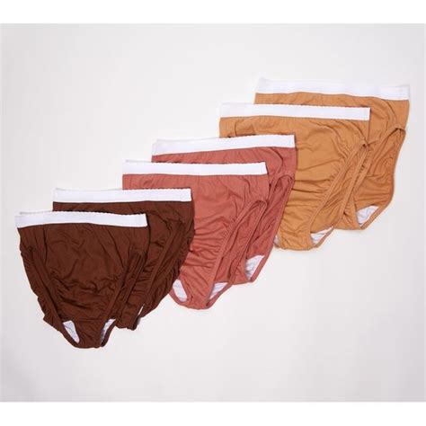 Breezies Intimates And Sleepwear Set Of 6 Breezies Womens Panties Sz