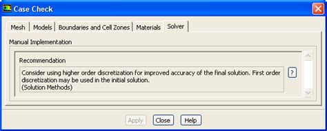 ansys fluent 12 1 in workbench tutorial step 4 setting up the cfd