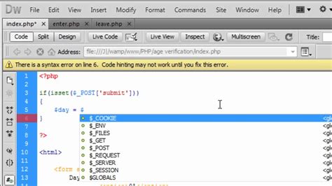 php age verification part 1 youtube