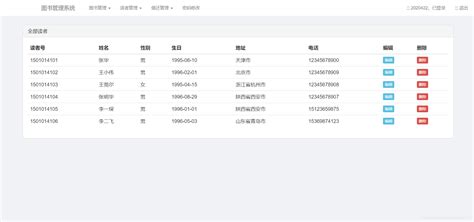 java图书管理系统 程序员小r 博客园