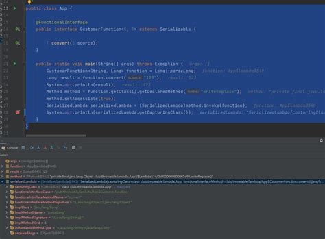 serialization of lambda expressions in the jdk and the clever use of