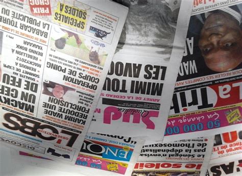 Revue De La Presse Sénégalaise Du 12 Avril 2013 La Côte Divoire Au