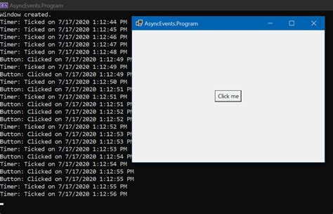 c events as asynchronous streams with reactivex or
