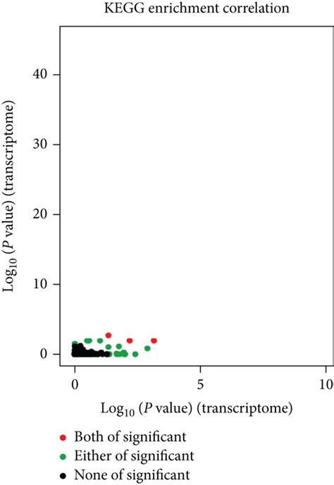 Kegg Pathway Enrichment Correlation A Pathway Enrichment Correlation