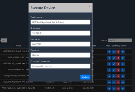 javascript how to connect netmiko and django application