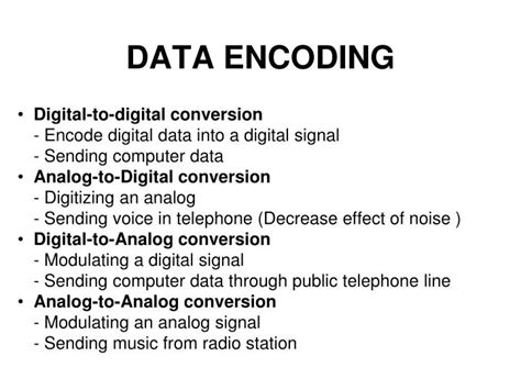 ppt data encoding powerpoint presentation free download id 3965092