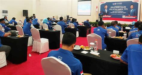 Kawal Suara Pemilu 2024 Demokrat Ksb Ikut Pelatihan Saksi Tps