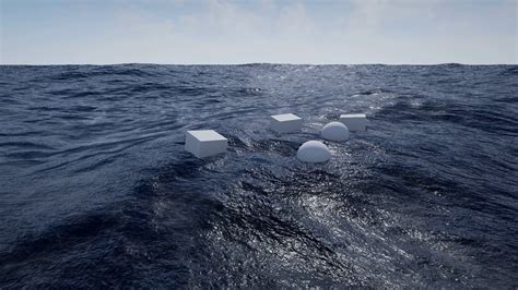 unreal engine 4 physical ocean surface different sea states youtube