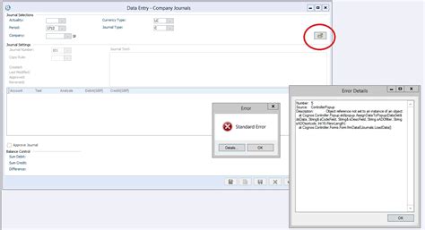 controllerpopup and object reference not set to an instance of an