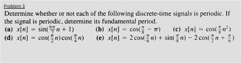 Solved Determine Whether Or Not Each Of The Following 51 Off