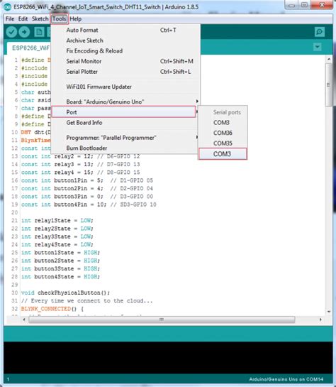 nodemcu esp8266 wifi iot automation using blynk tsblog