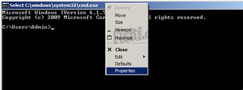 enable windows command prompt to copy and paste