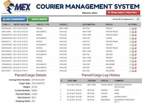 courier management system in php codeigniter with source code codeastro